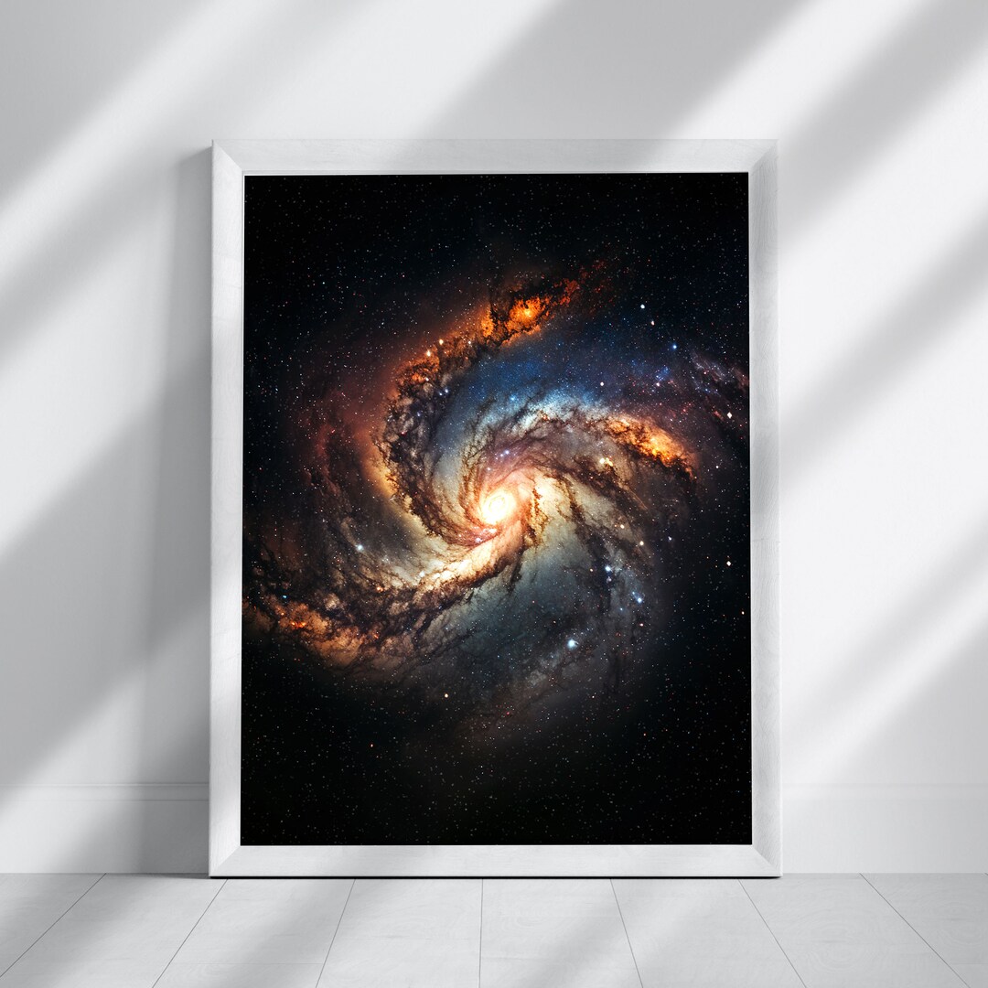 Instant Download | Galaxy Poster | Galaxy Wall Art | Space Art Poster ...