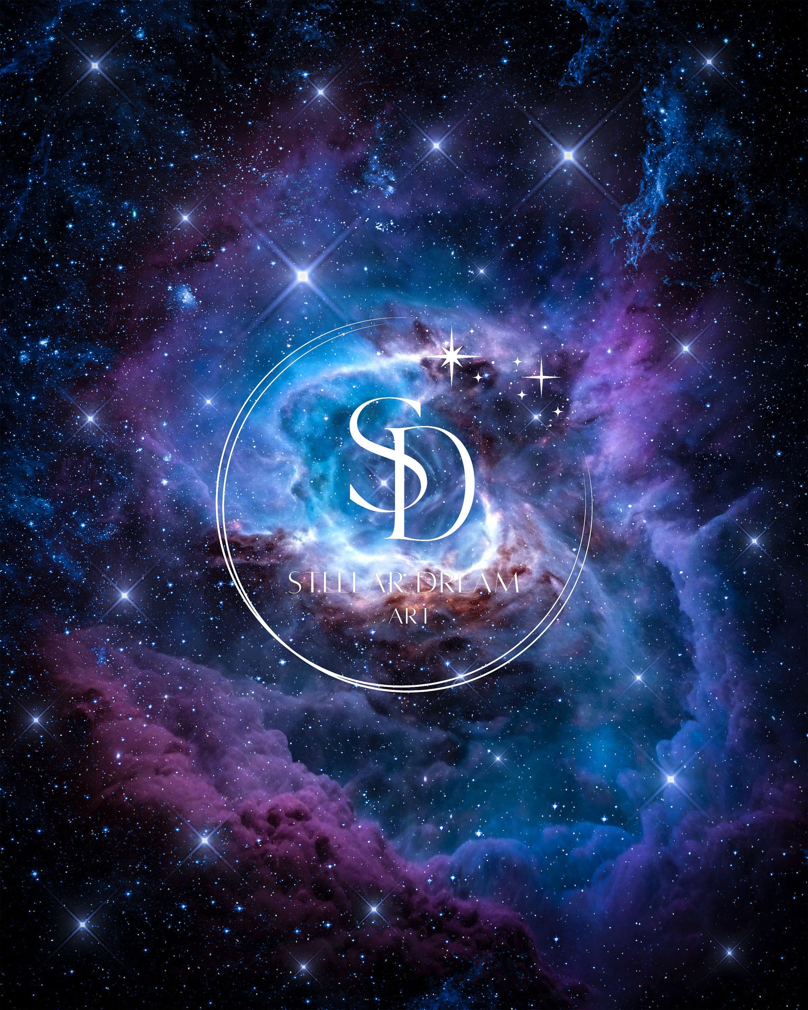 Digital Download | Digital Art Print | Space Art | Nebula Printable ...