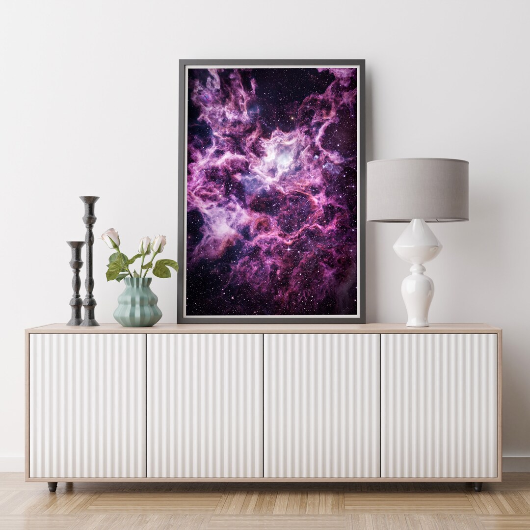 Nebula Poster | Space Art Poster | Nebula Wall Art | Digital Download ...