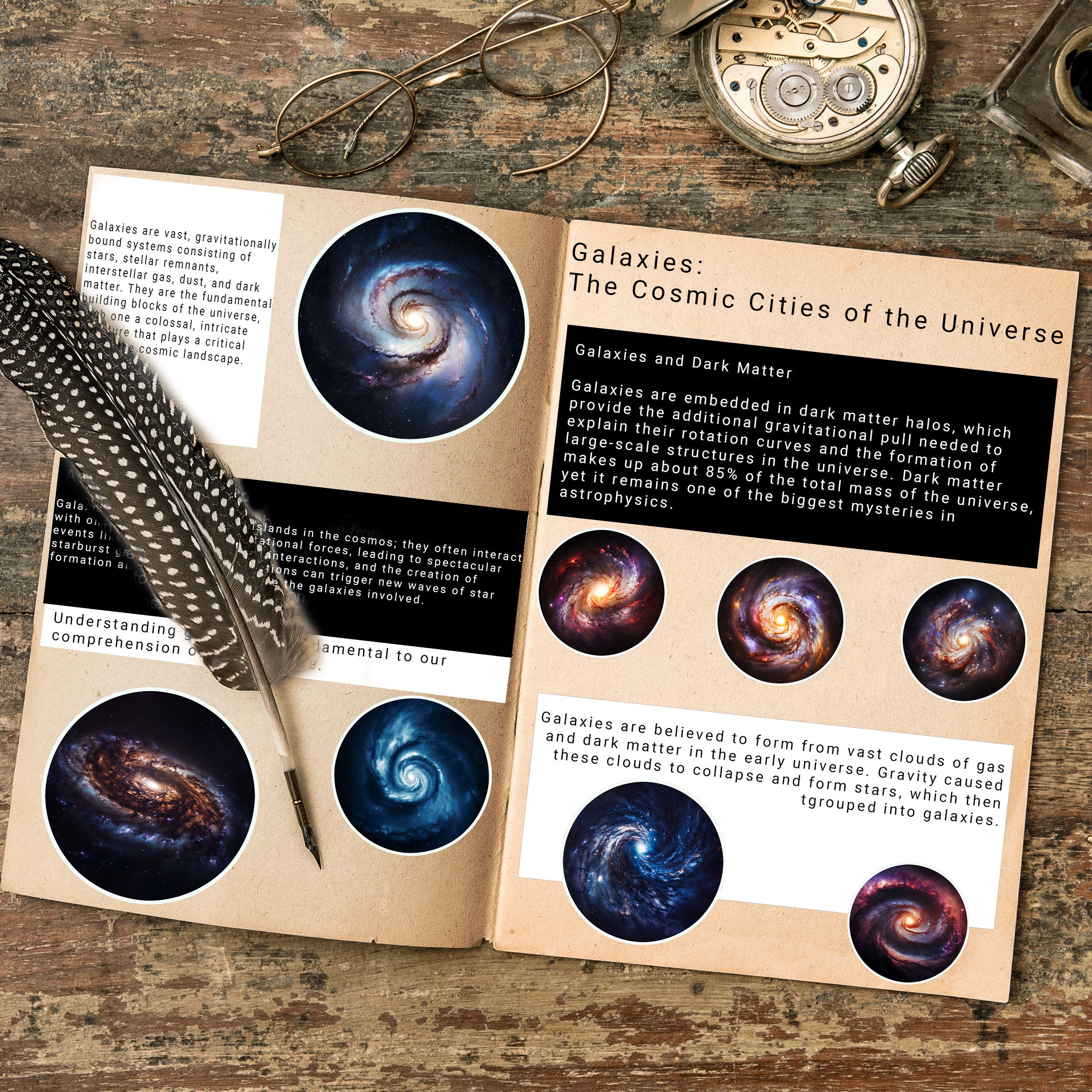 30 PNG Galaxies Clipart Bundle | Instant Download | Outer Space Clipart Set | Junk Journal ...