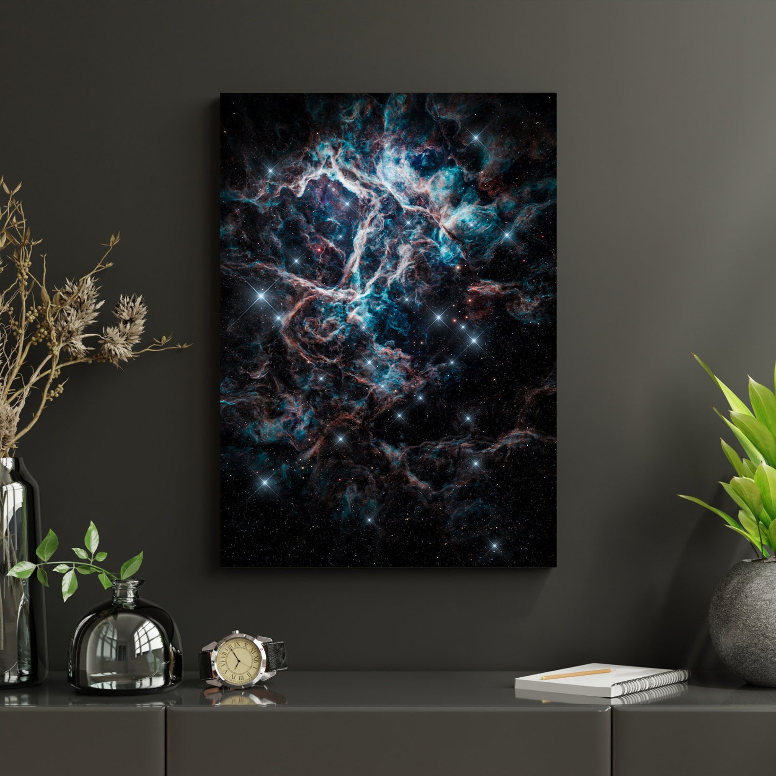 Digital Download | Poster Art Gift | Nebula Poster | Space Art Poster ...