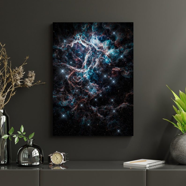 Digital Download | Poster Art Gift | Nebula Poster | Space Art Poster ...