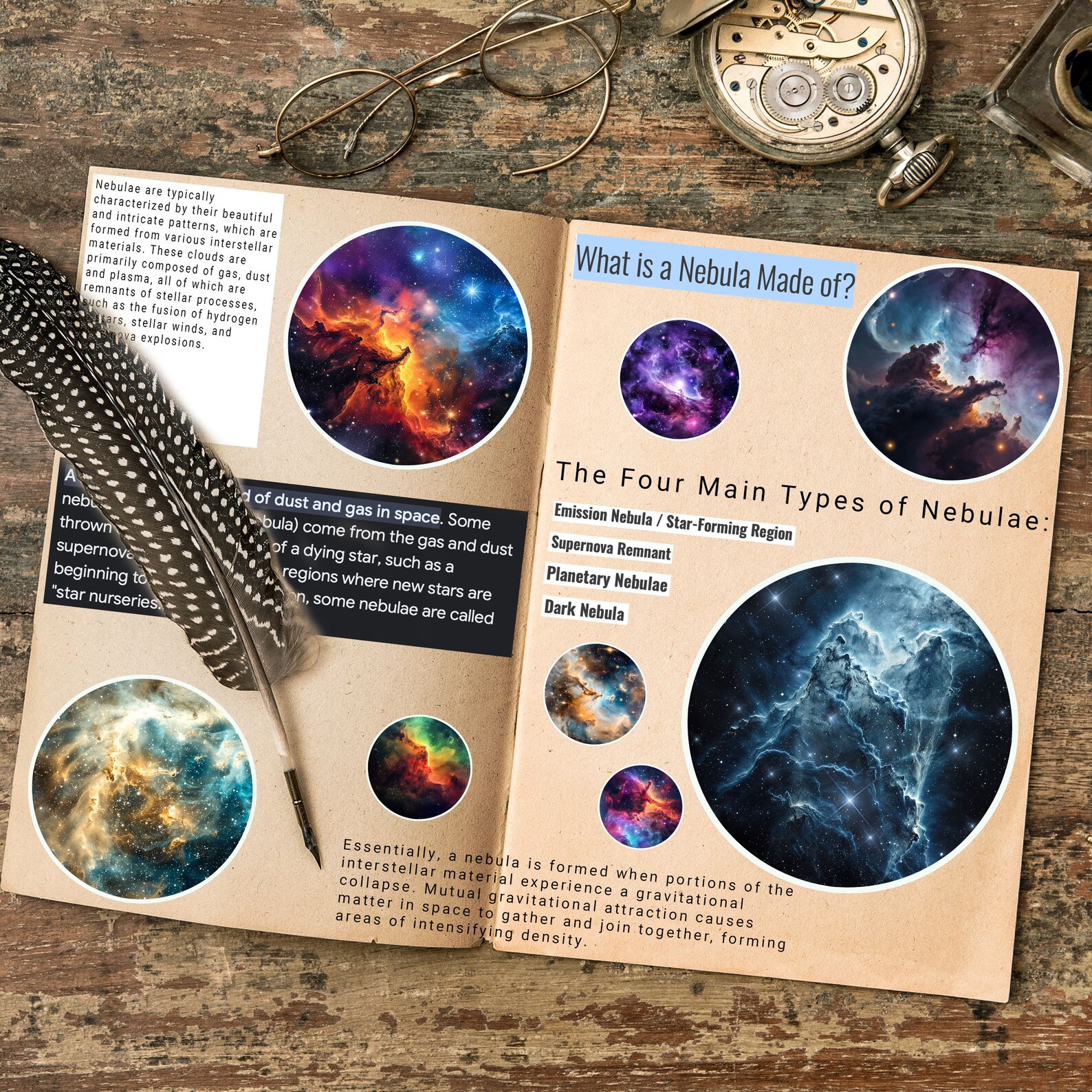 30 PNG Nebulae Clipart Bundle | Instant Download | Outer Space Clipart ...