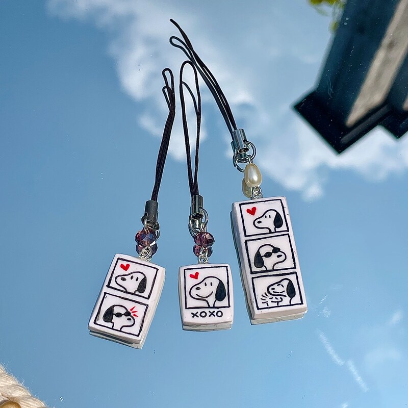 Snoopy Charms Phone - Etsy