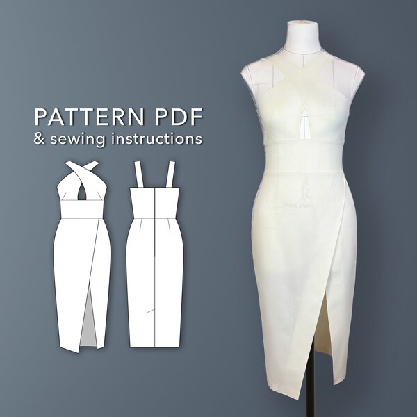 Pdf Dress Pattern - Etsy