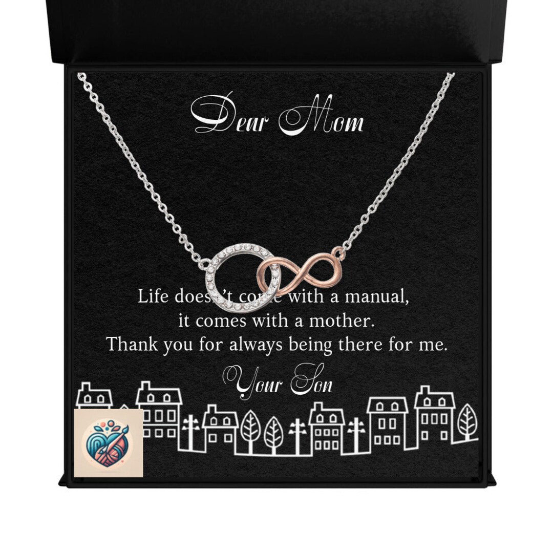 Infinite Bond - Infinity Circle Necklace - Etsy