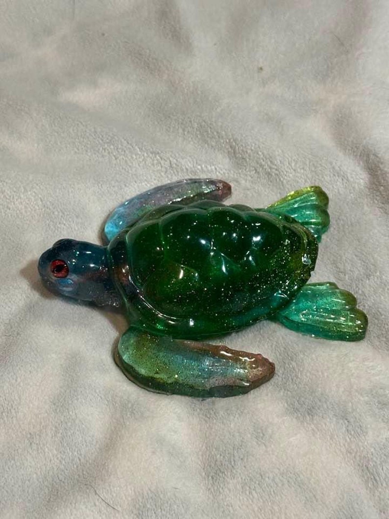 Epoxy Resin Turtle - Etsy