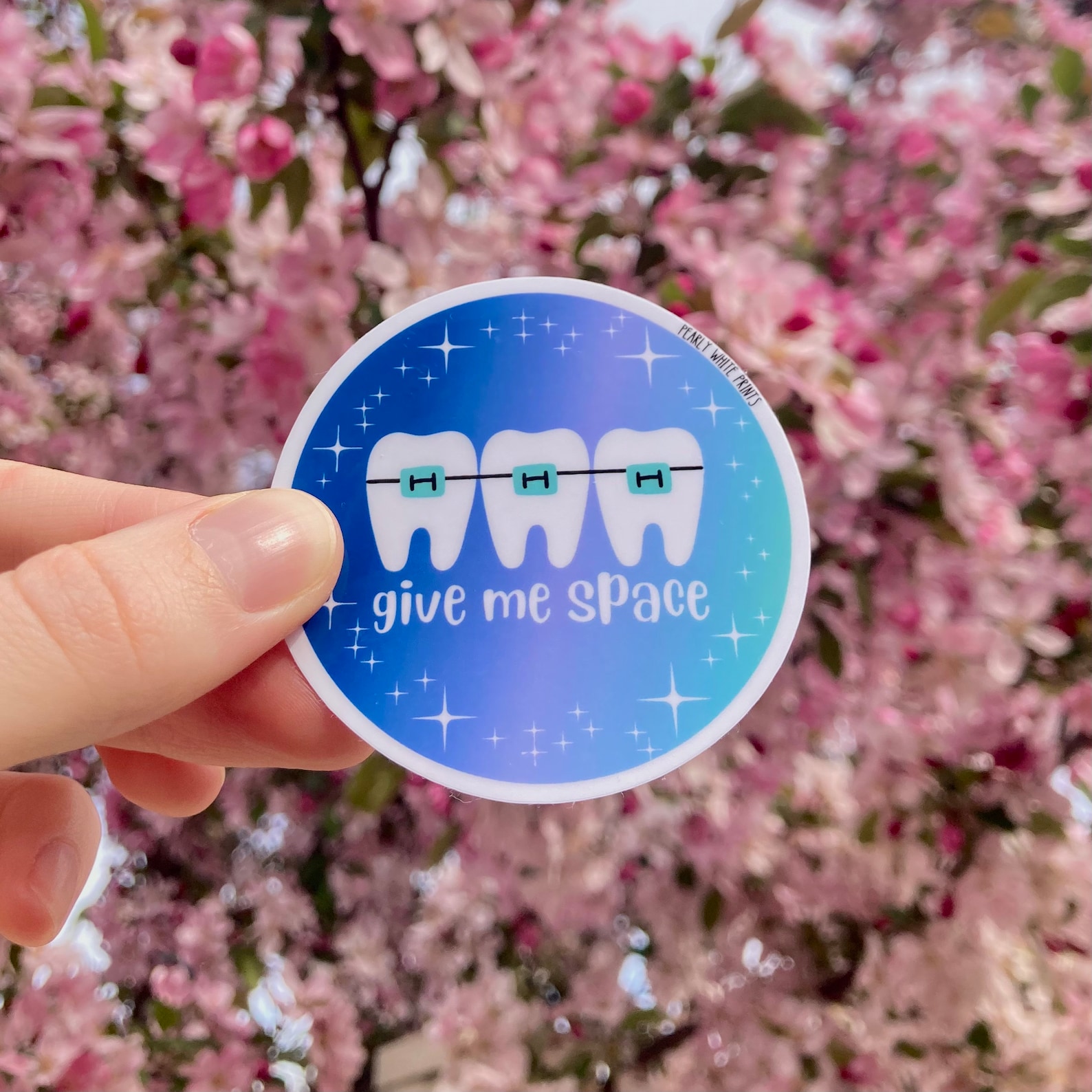 Give Me Space Dental Braces Sticker | RDH, Dentist Gift - Etsy