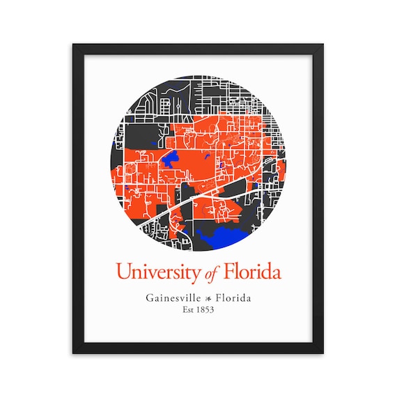 University Of Florida Gainesville Campus Map