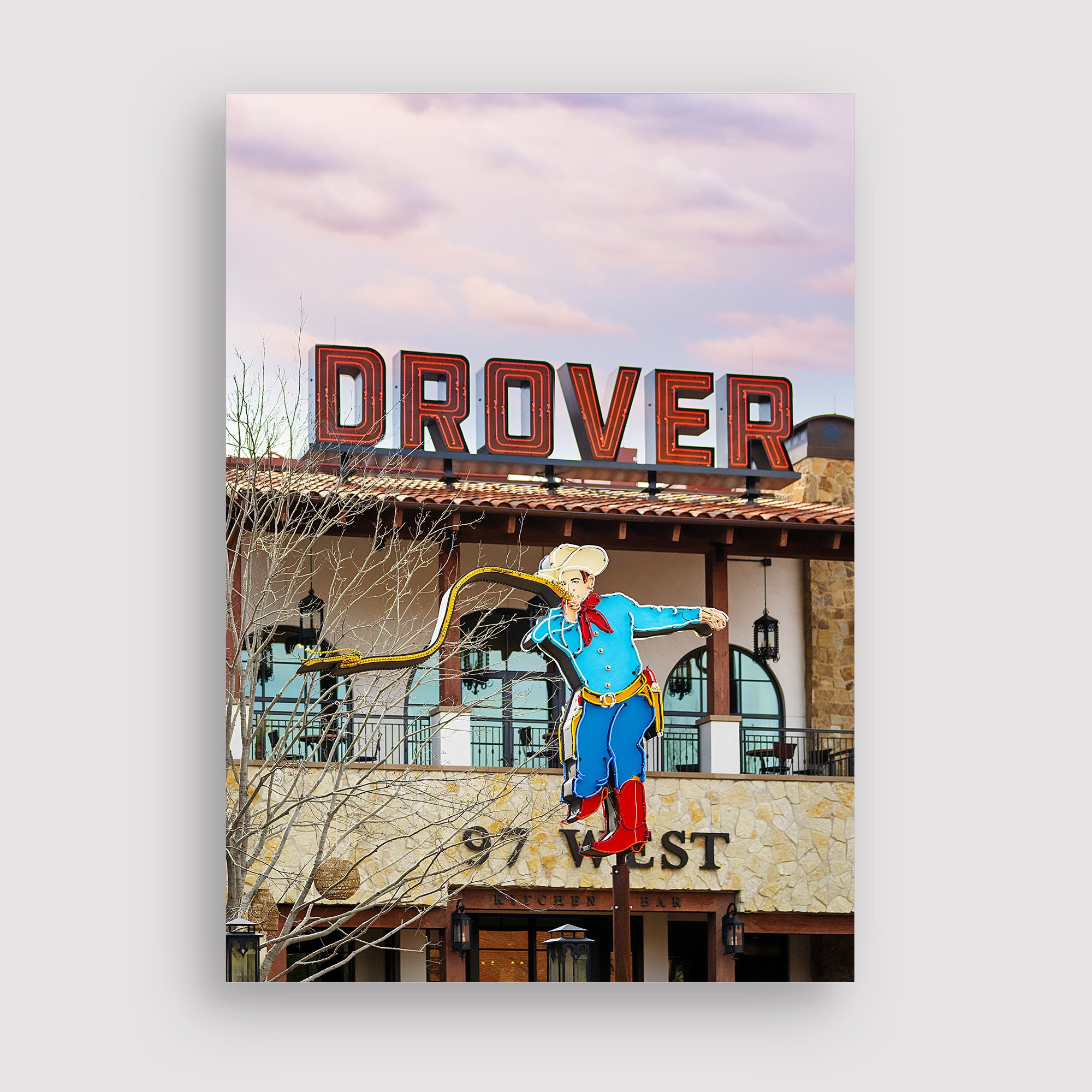 Drover Cowboy Acrylic Prints - Etsy