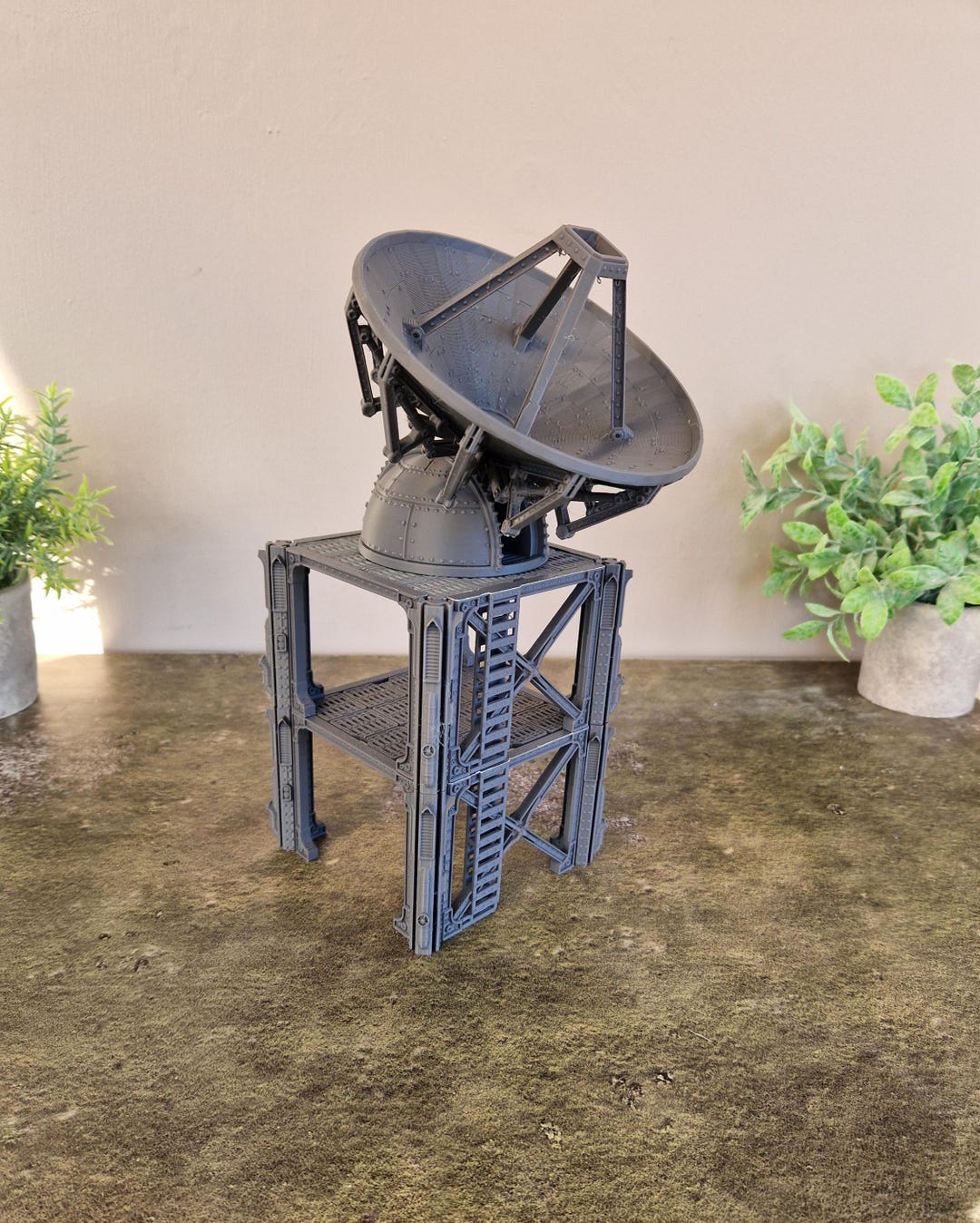 3D Printed Miniature Satellite Dish: Tabletop Gaming Terrain - Etsy UK