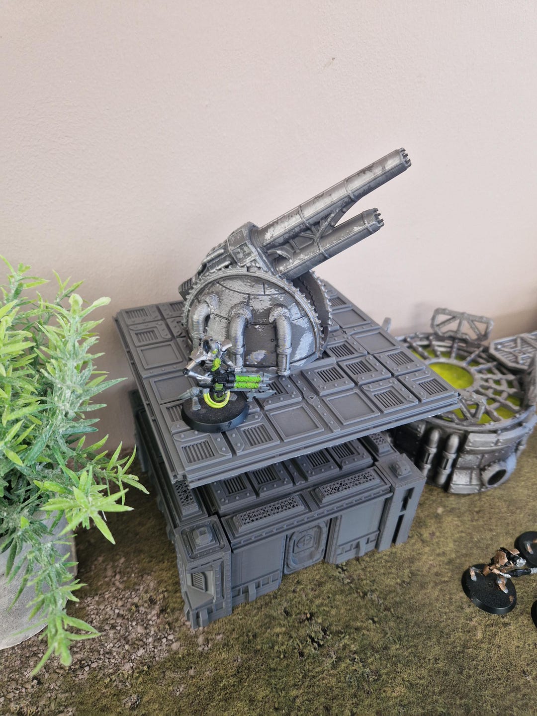Sci-fi Tabletop Orbital Cannon for Warhammer 40k, Starwars Legions ...
