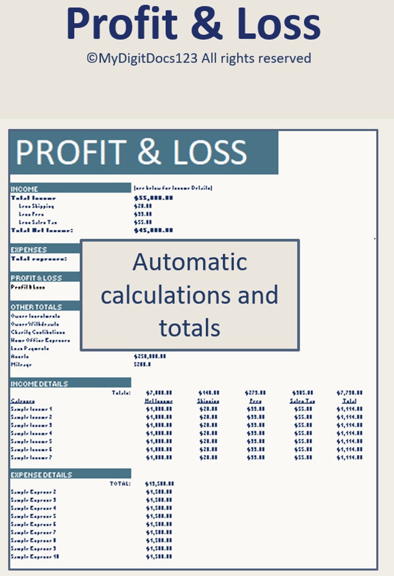 Bookkeeping Complete Bundle excel Template Bookkeeping Template ...