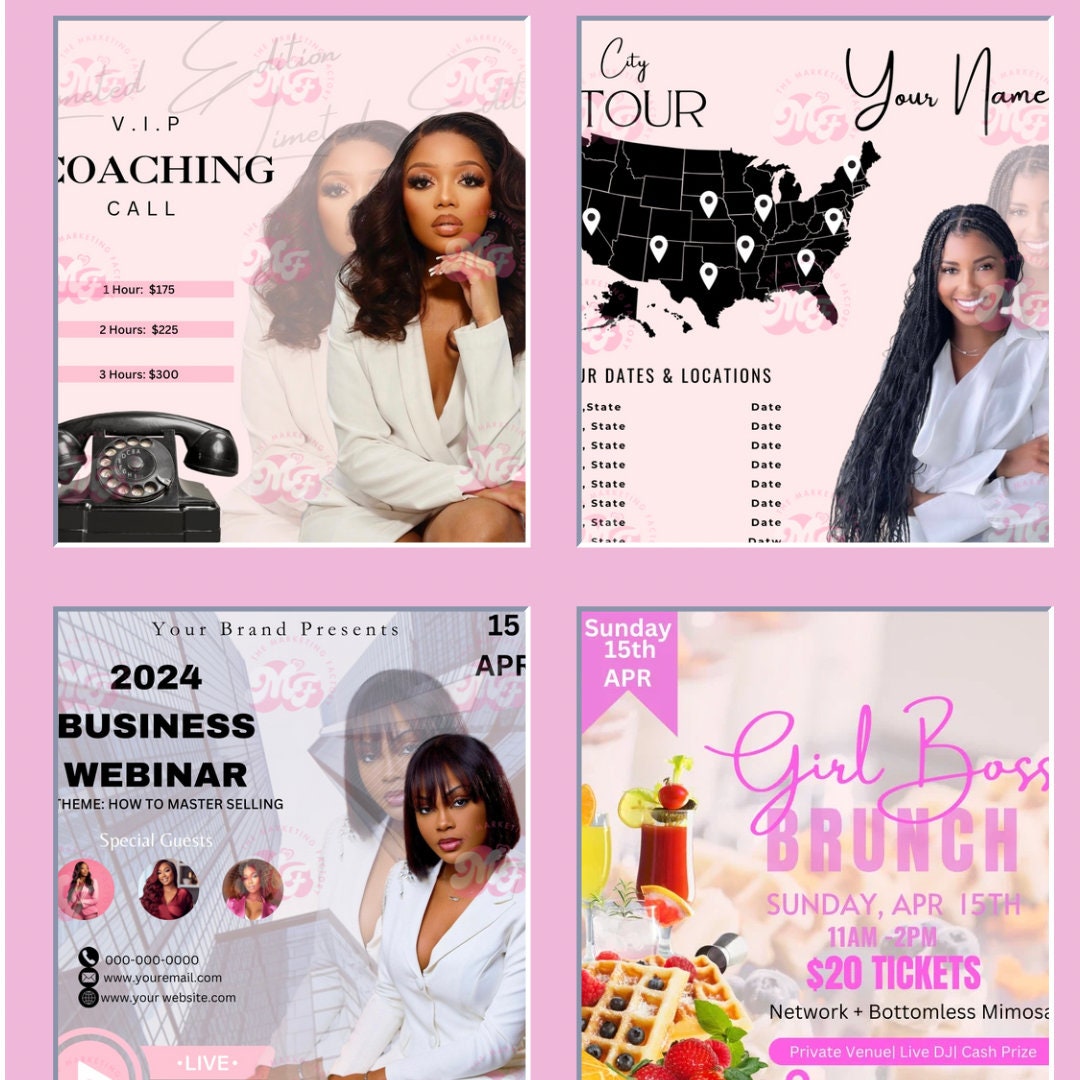 Coaching Marketing Flyers for Your Coaching Services - Etsy