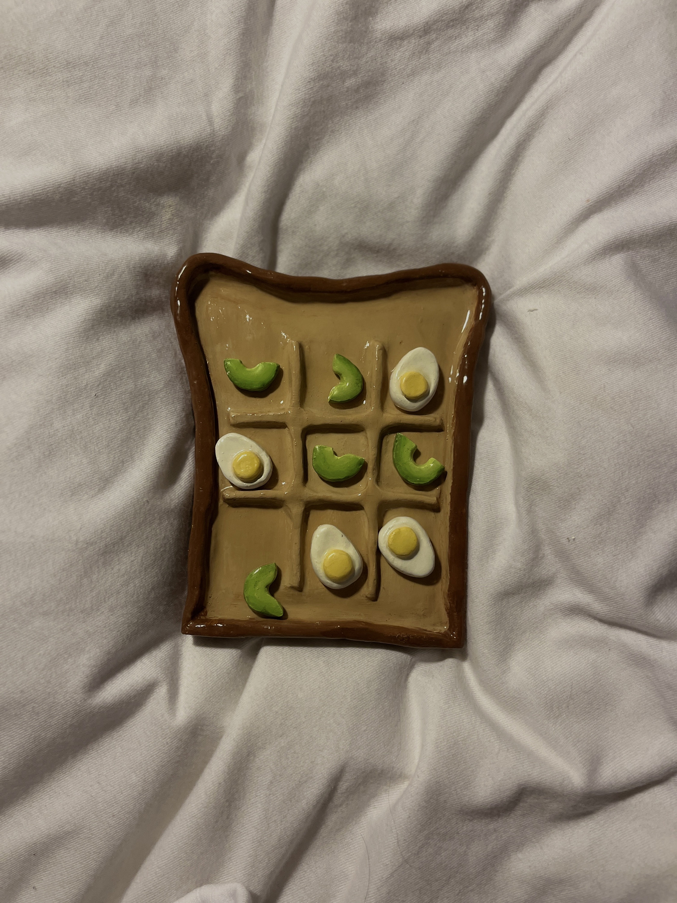 Tic Tac Toe Toast Board, Hand Made - Etsy