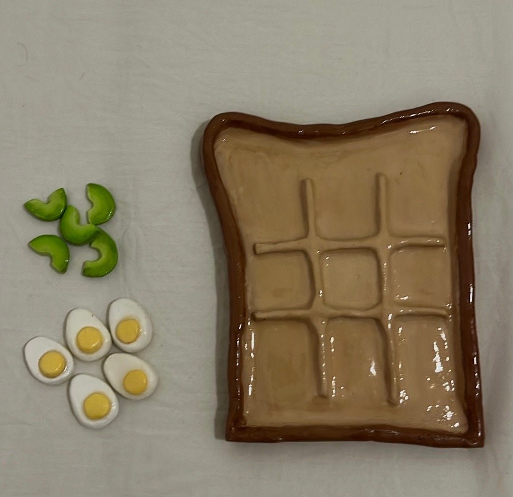 Tic Tac Toe Toast Board, Hand Made - Etsy