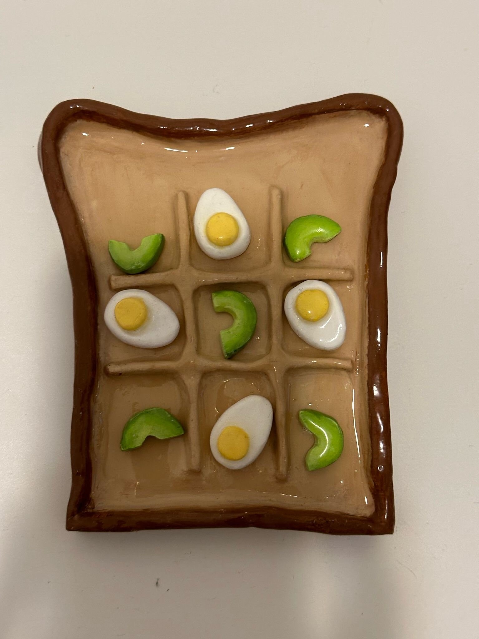 Tic Tac Toe Toast Board, Hand Made - Etsy