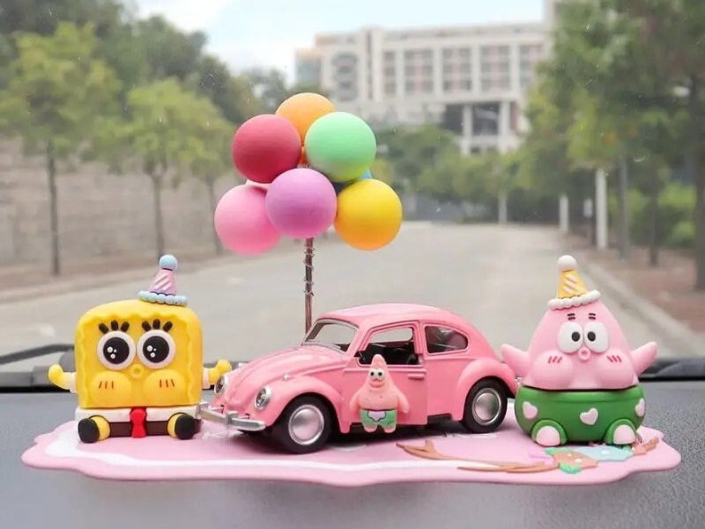 Cartoon Car Interior Decoration Patrick Star Spongebob Car Ornament,car ...