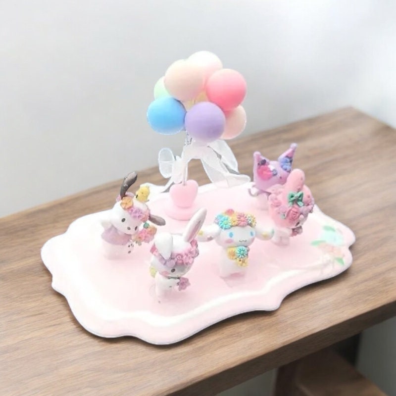 Cartoon Car Ornament Set,car Dashboard Decor,car Interior Decoration ...