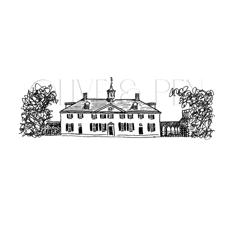 Custom Building Sketch - Etsy