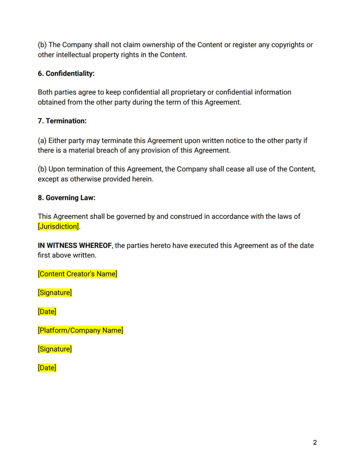 Content Ownership Agreements Ensure Full Control Over How Your Content ...