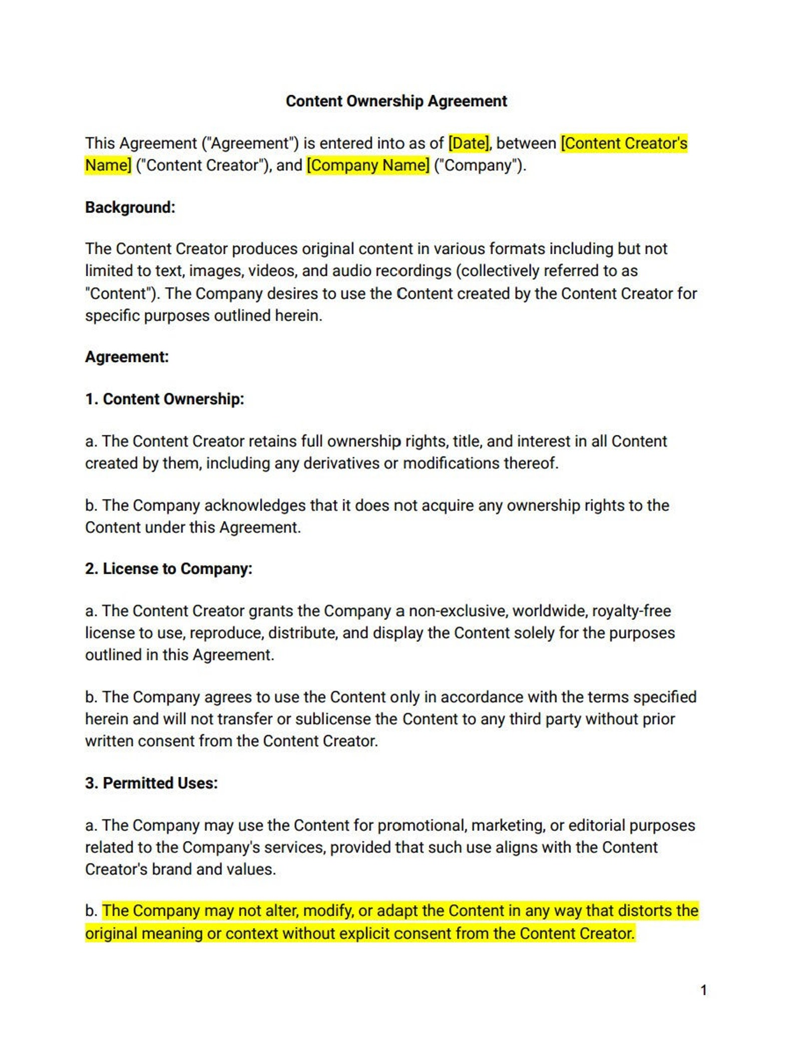 Content Ownership Agreements Ensure Full Control Over How Your Content ...