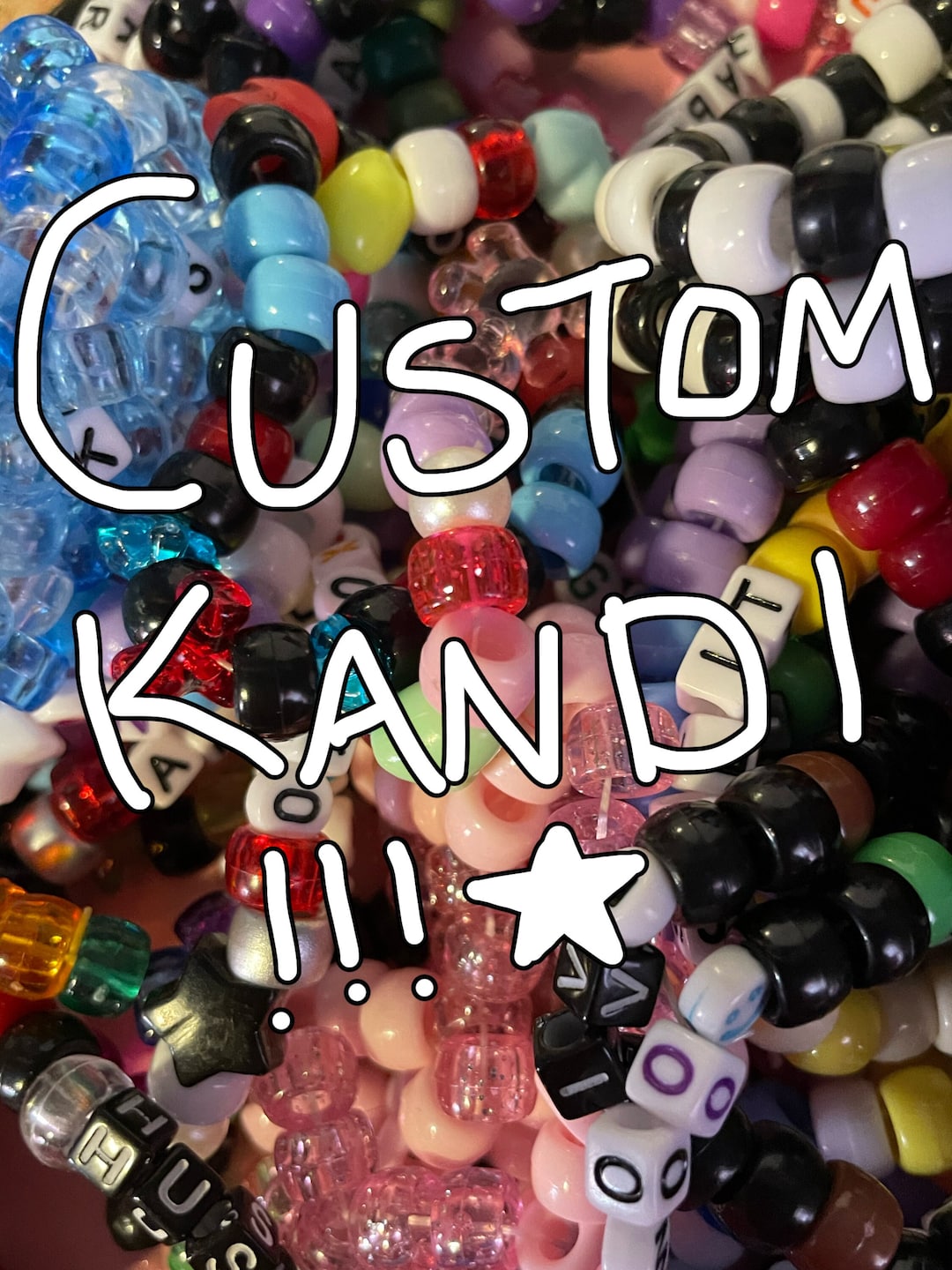 CUSTOM KANDI - Etsy