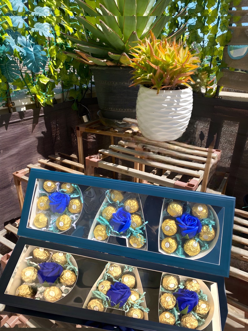 Dad, Floral Candy Chocolate Window Box, Gift for Him, Father’s Day ...