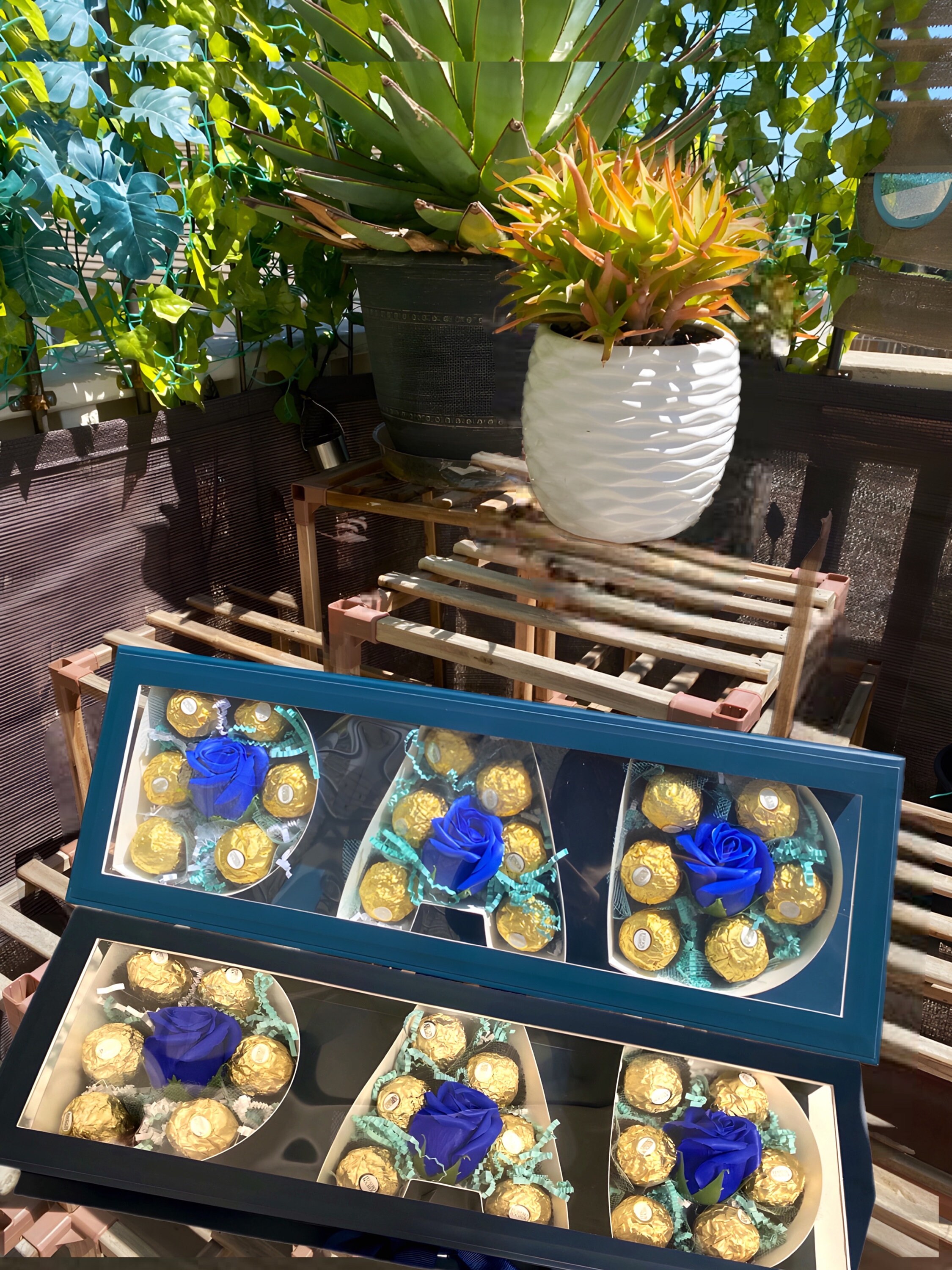 Dad, Floral Candy Chocolate Window Box, Gift for Him, Father’s Day ...