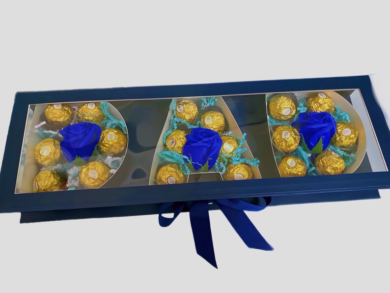 Dad, Floral Candy Chocolate Window Box, Gift for Him, Father’s Day ...