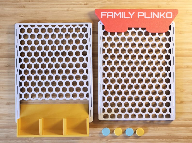 Family Plinko - Magnetic Game for Fridge - Etsy