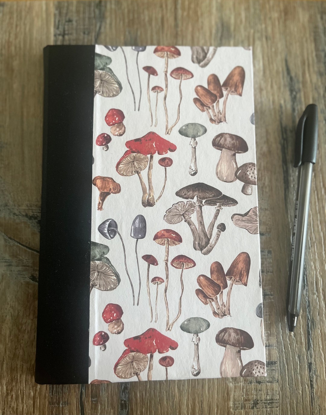 Mushroom Cottagecore Notebook Handmade Journal A5 Blank Pages - Etsy