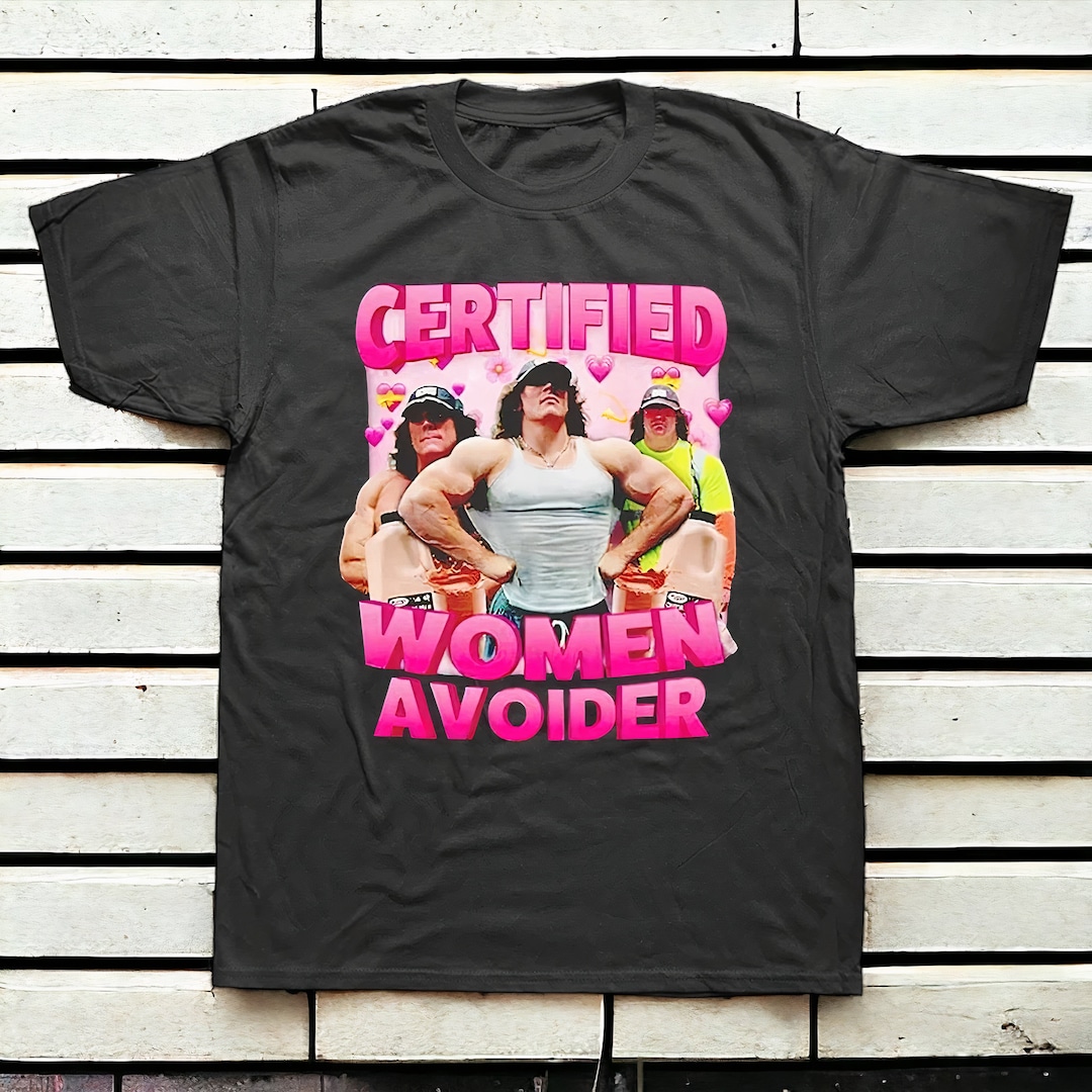Certified Women Avoider Sam Sulek T Shirt Retro Gym Humor Graphic T ...