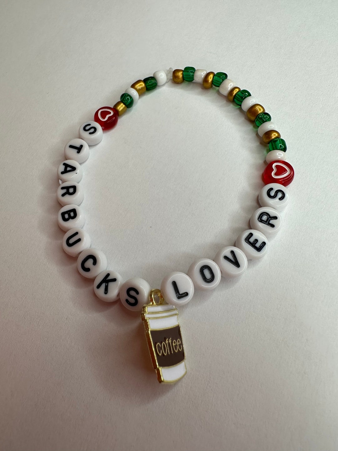Starbucks Lovers Friendship Bracelet - Etsy