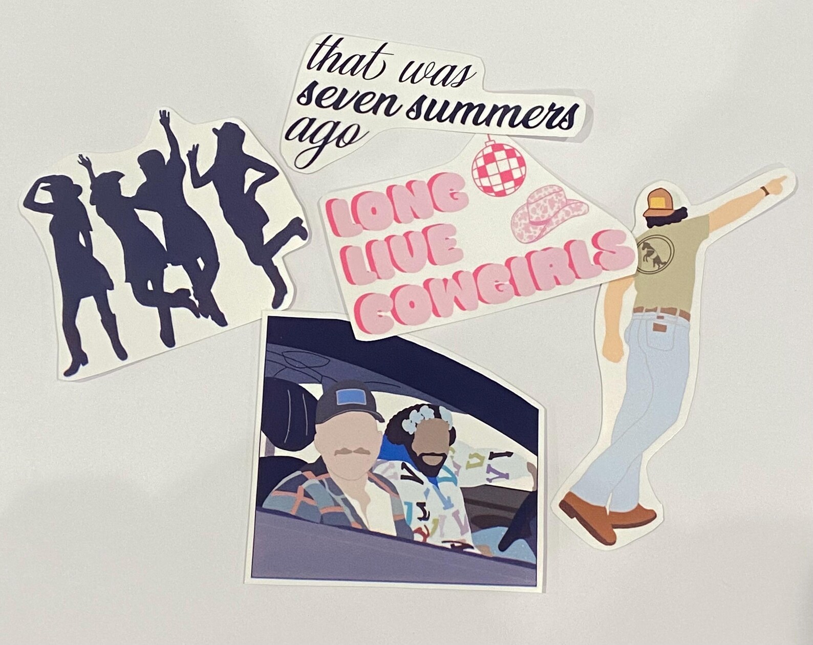 Morgan Wallen Themed Stickers: Pack of 10 Waterproof Homemade Stickers ...