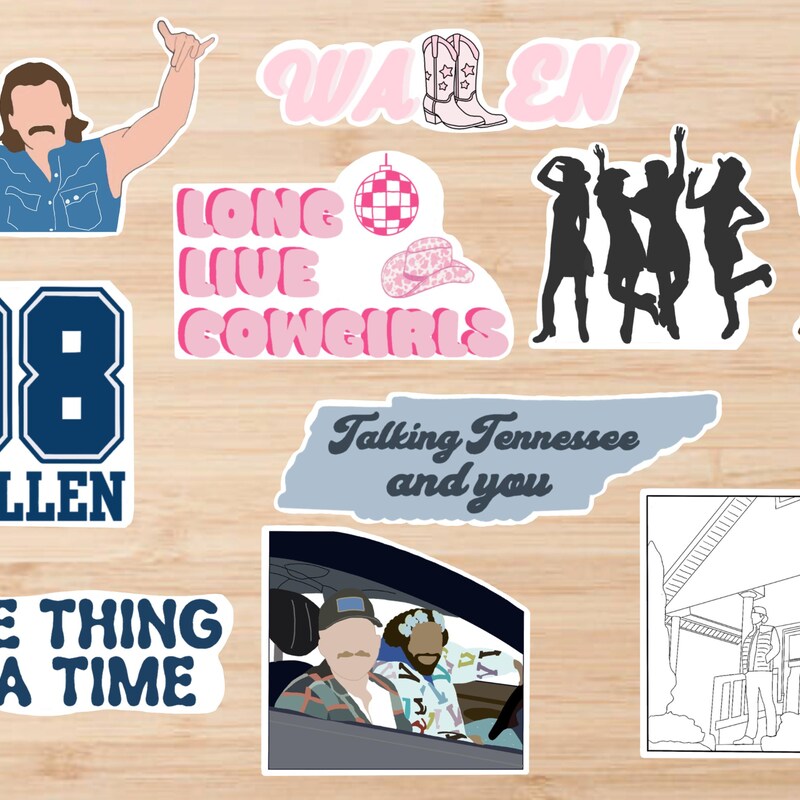 Morgan Wallen Stickers - Etsy