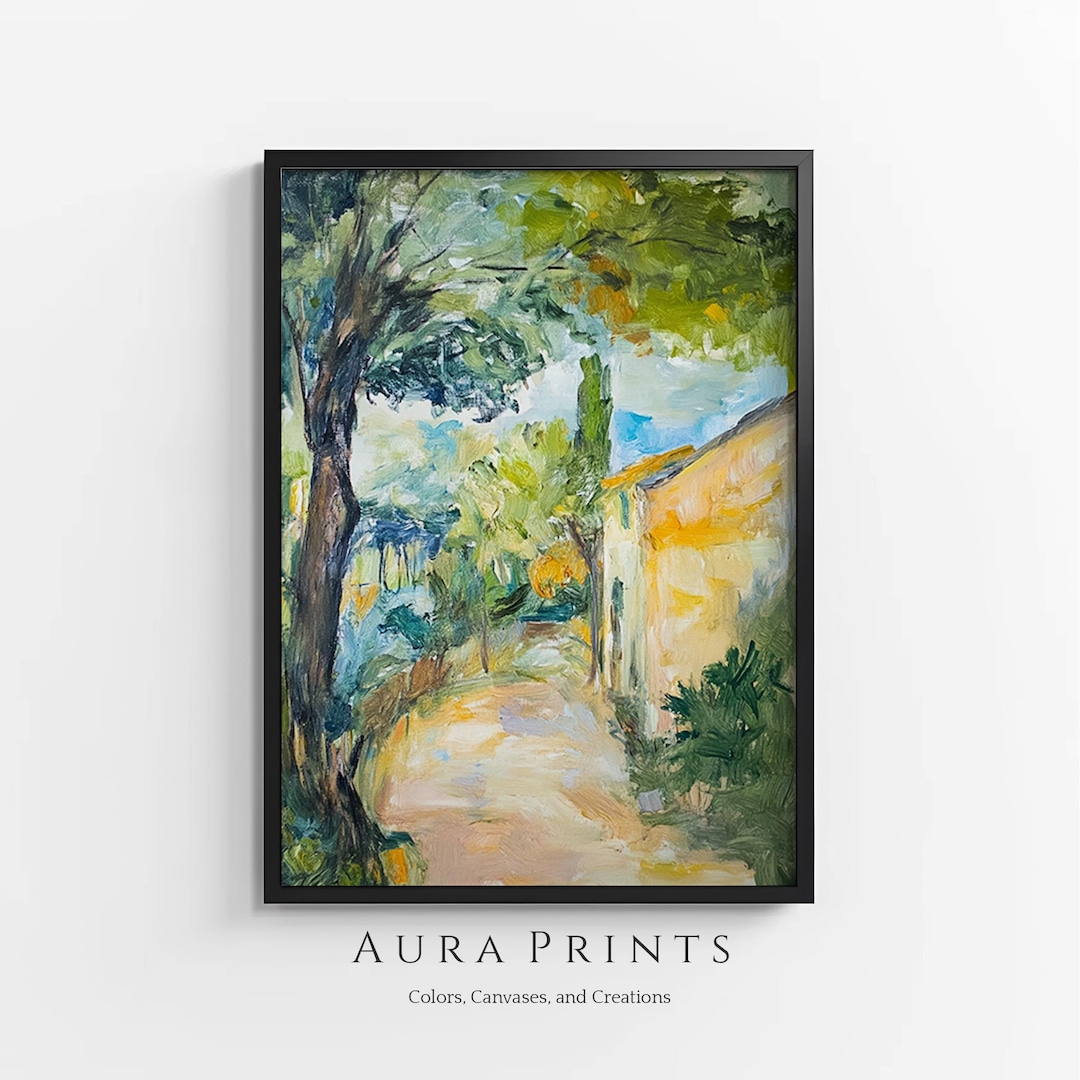 Henri Matisse Rustic French Countryside Painting | Vintage European ...