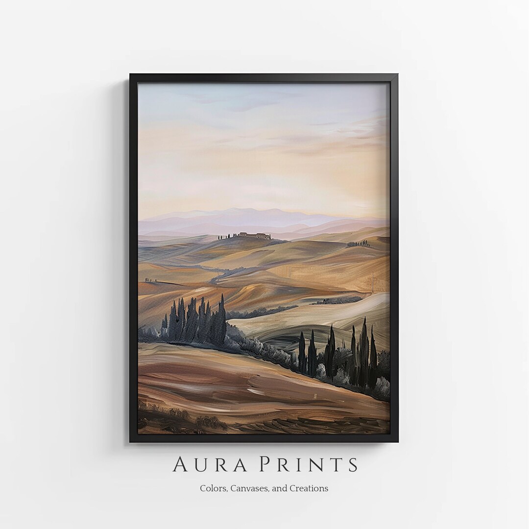 Polish Highlands Sunset Cottagecore PRINTABLE Digital Wall Art Painting ...