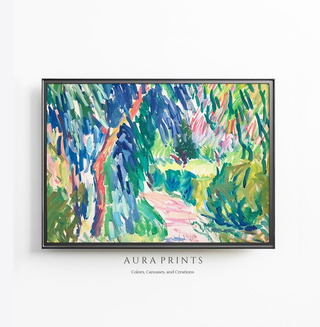 Henri Matisse Vibrant Countryside PRINTABLE Digital Wall Art ...