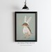 Printable Cute Easter Bird Vintage Digital Oil Art Wall Gift Painting ...