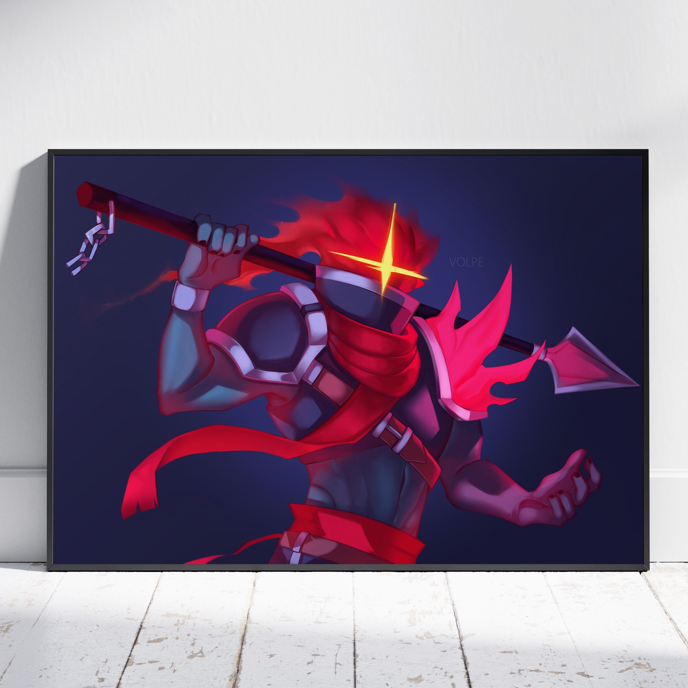 Dead Cells Poster, the Beheaded Wall Art, Fine Art Print, Game Poster ...