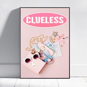 Clueless Poster, Alicia Silverstone Wall Art, Rolled Canvas Print ...
