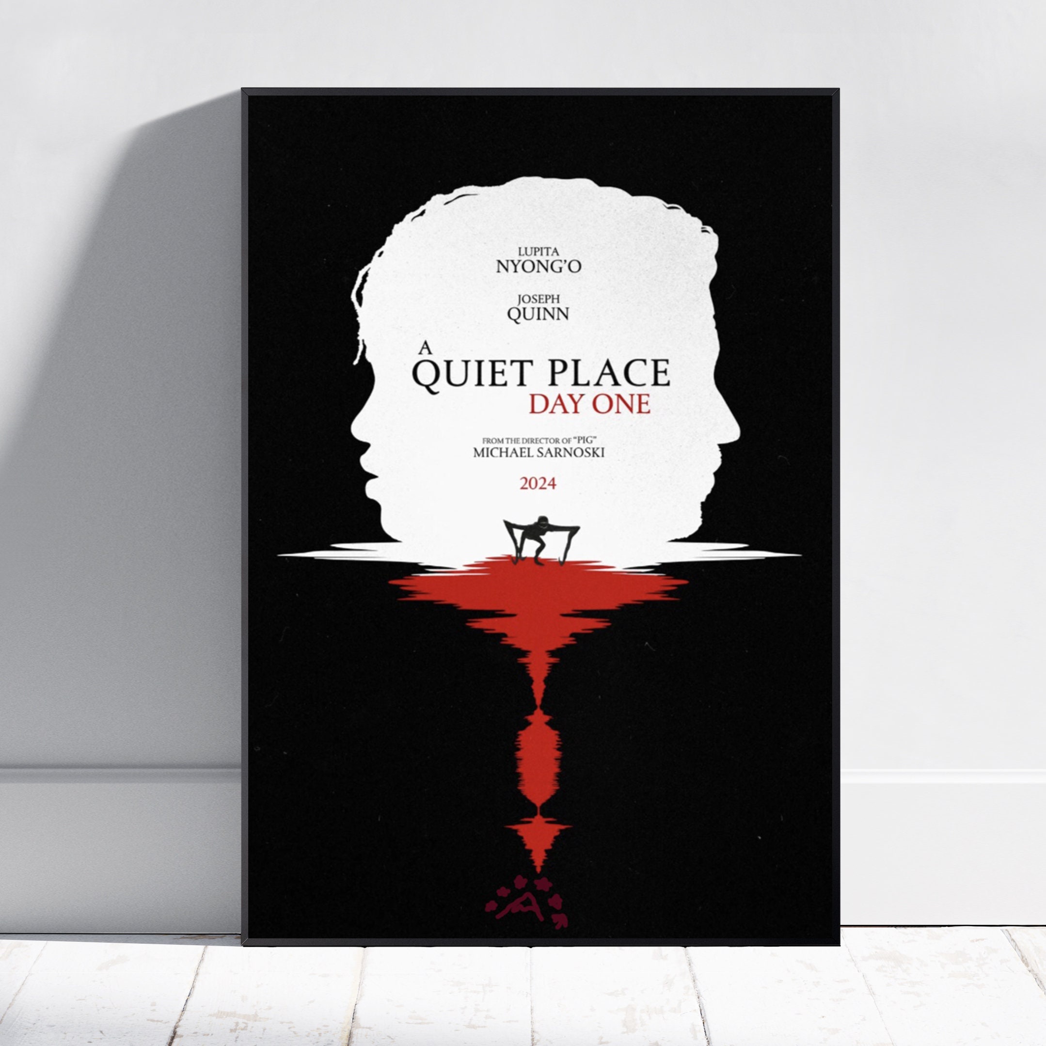 A Quiet Place Poster, Emily Blunt Wall Art, Fine Art Print, Movie ...