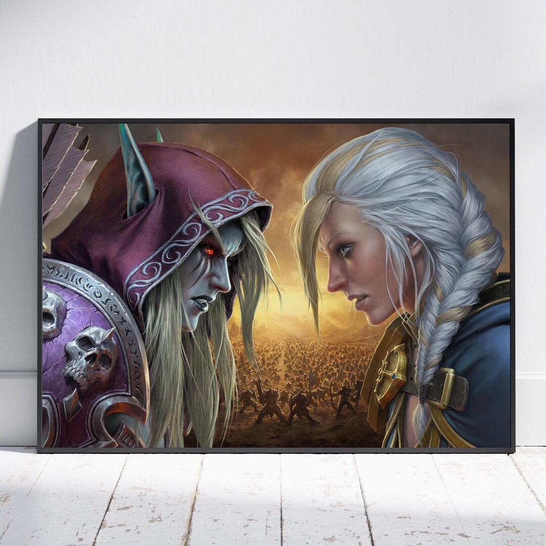 World of Warcraft Poster, the Burning Crusade Wall Art, Fine Art Print ...