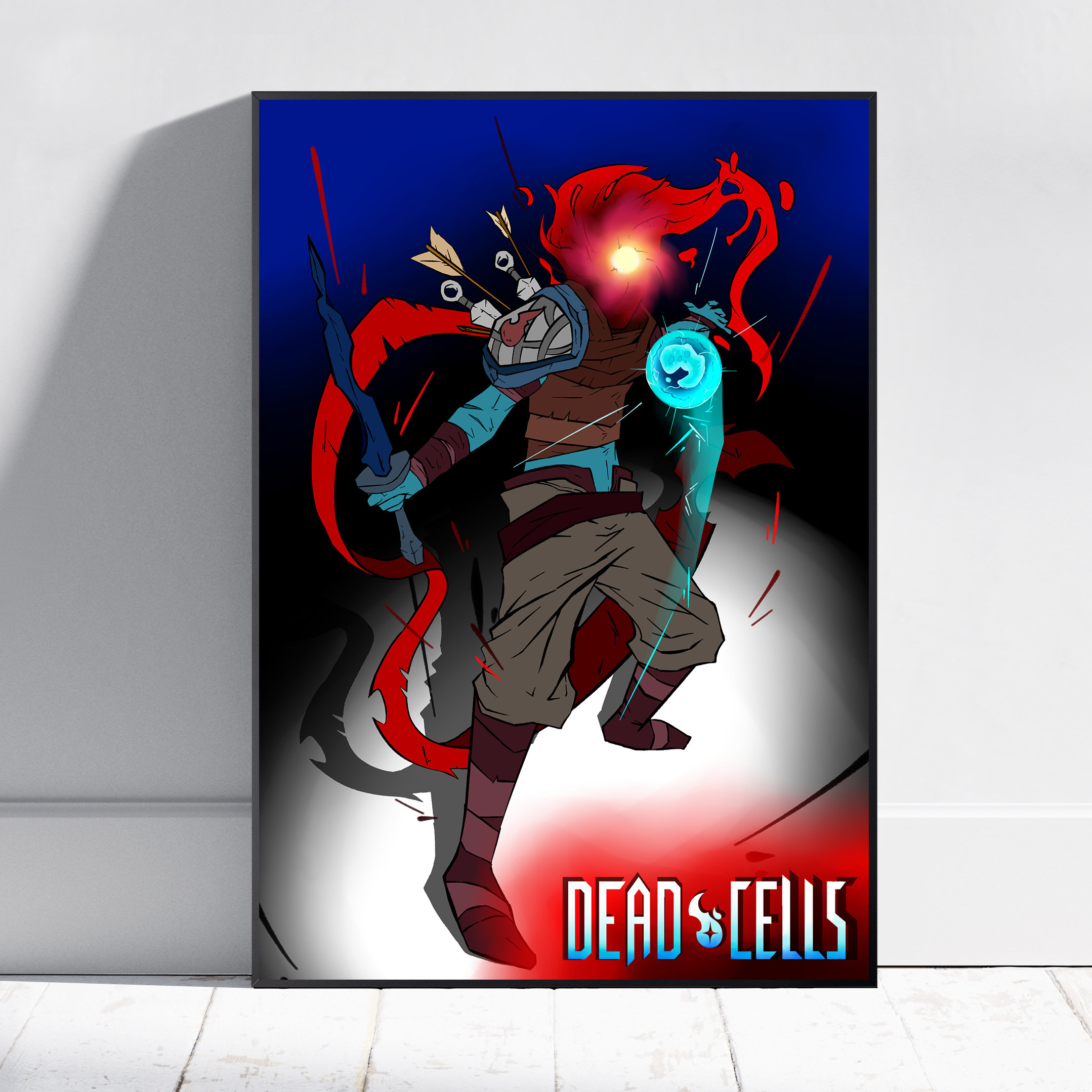 Dead Cells Poster, the Beheaded Wall Art, Fine Art Print, Game Poster ...