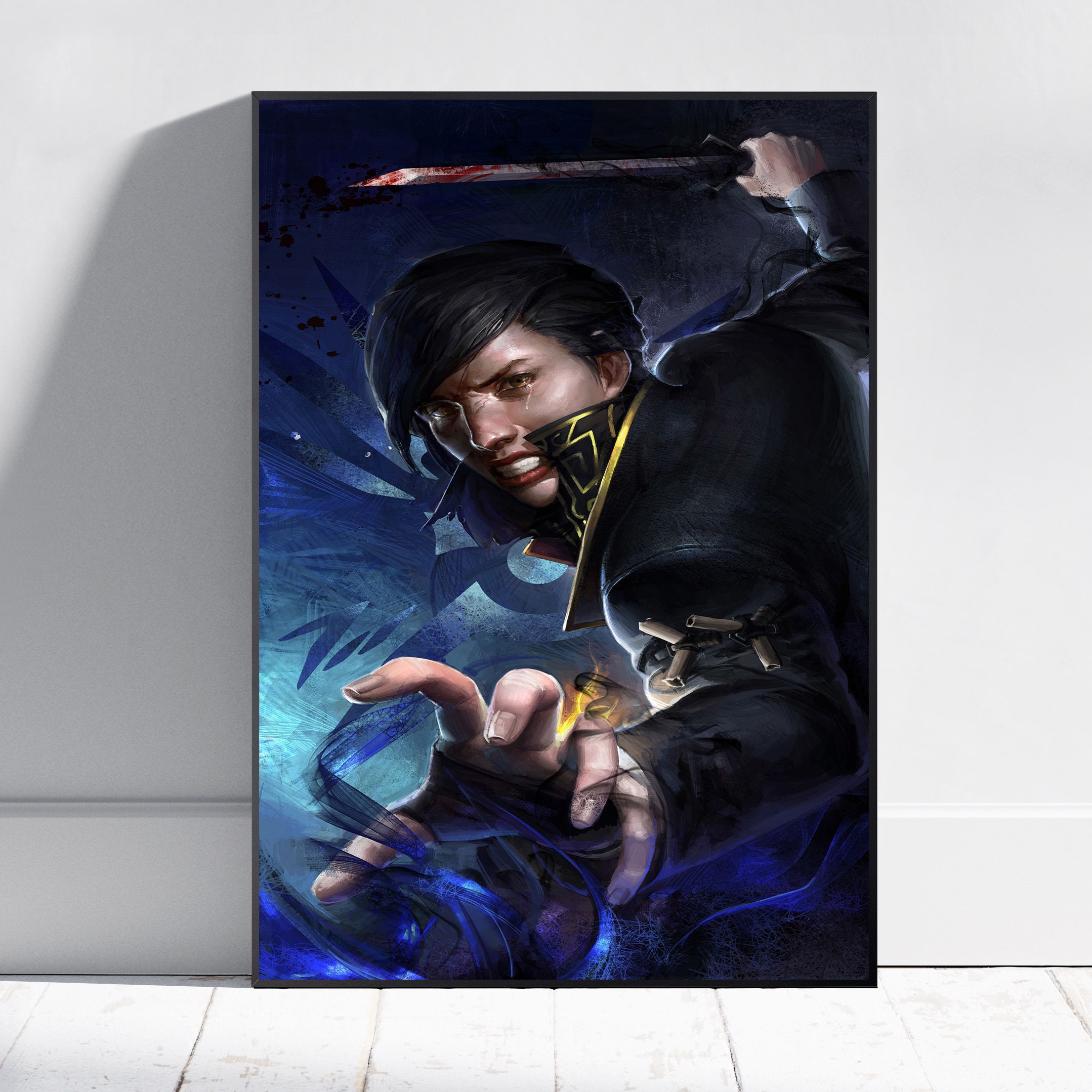 Dishonored Poster, Emily Kaldwin Wall Art, Fine Art Print, Game Poster ...