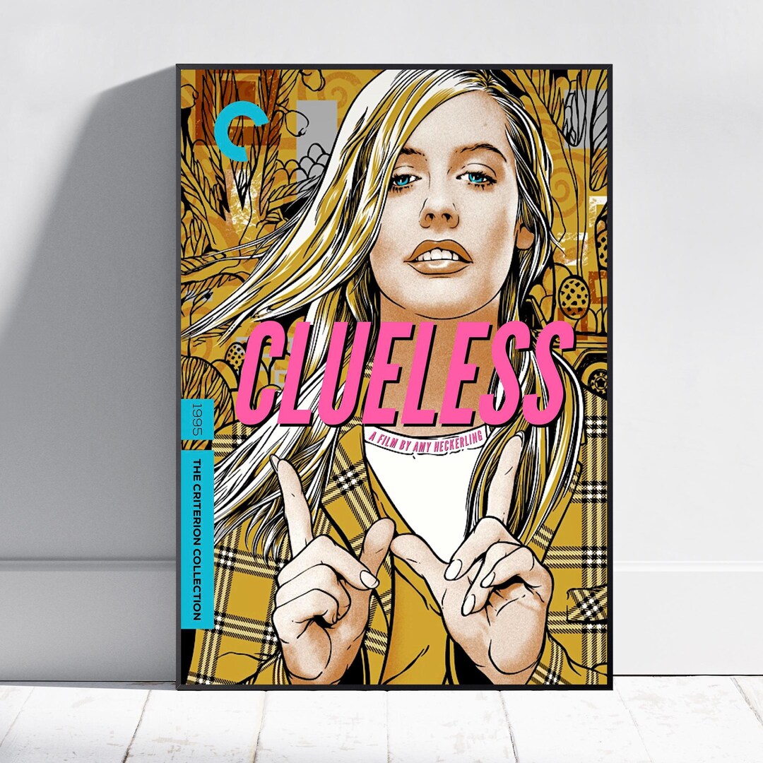 Clueless Poster, Alicia Silverstone Wall Art, Rolled Canvas Print ...