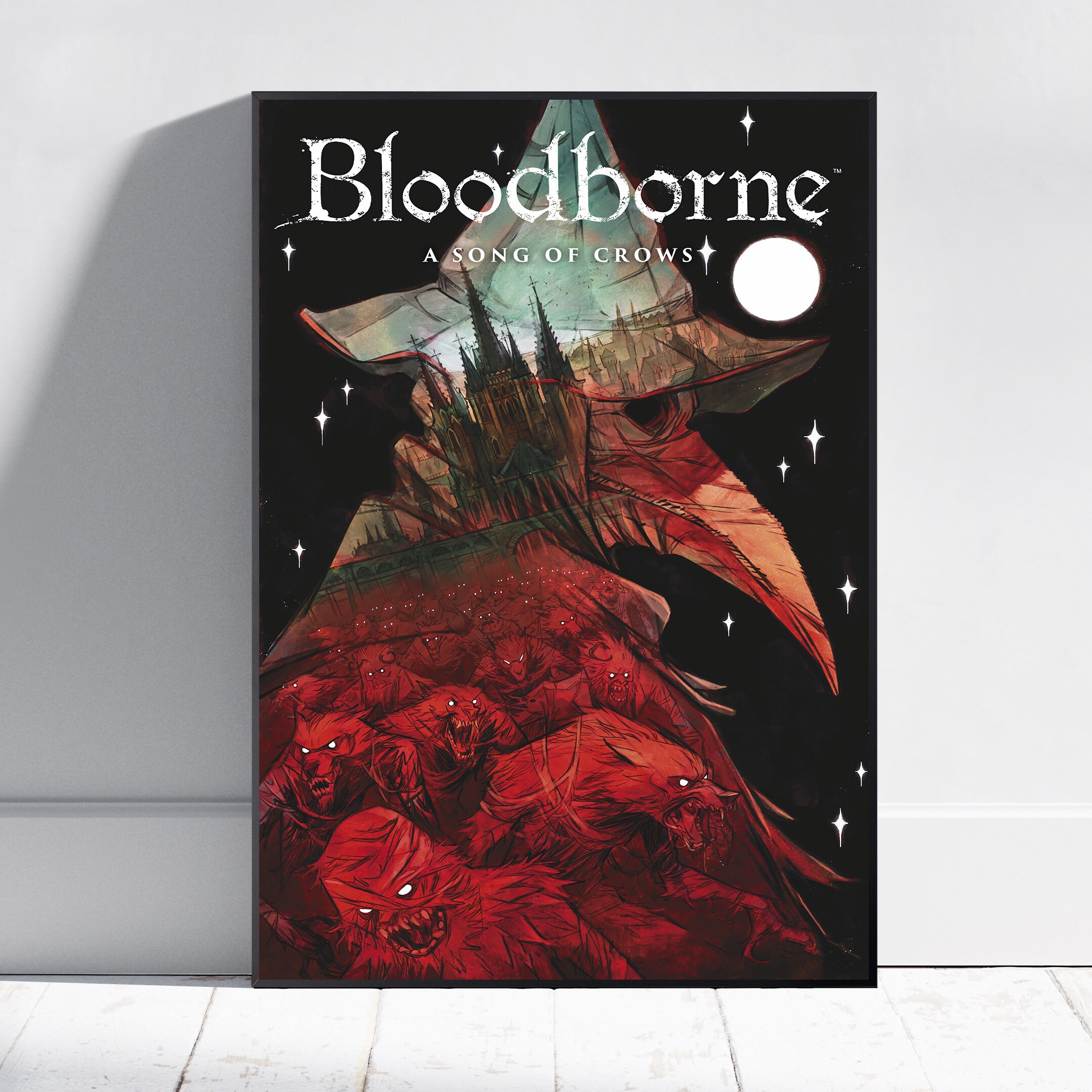 Bloodborne Poster, Lady Maria Wall Art, Fine Art Print, Game Poster ...