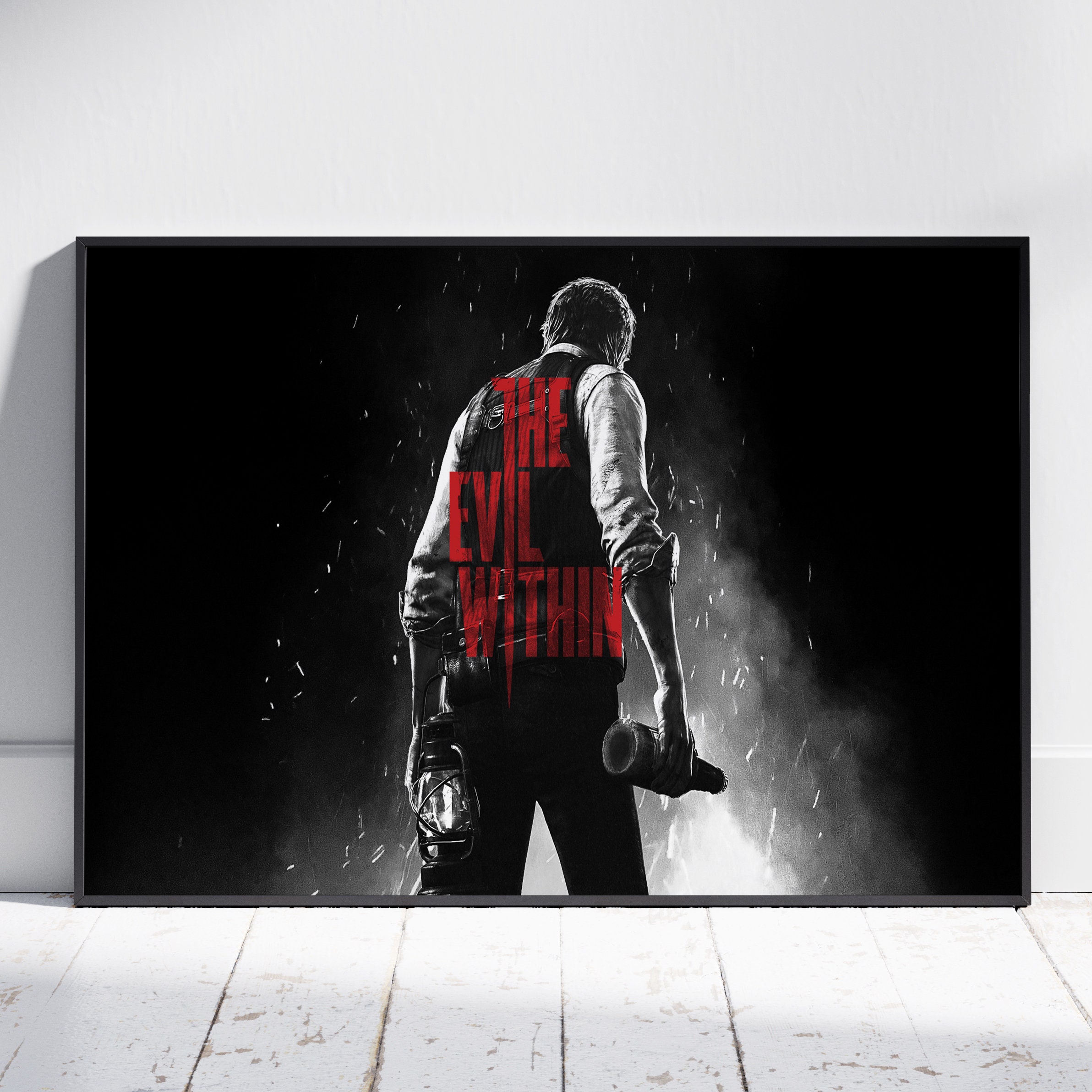 The Evil Within Poster, Video Game Wall Art, Fine Art Print, Game ...