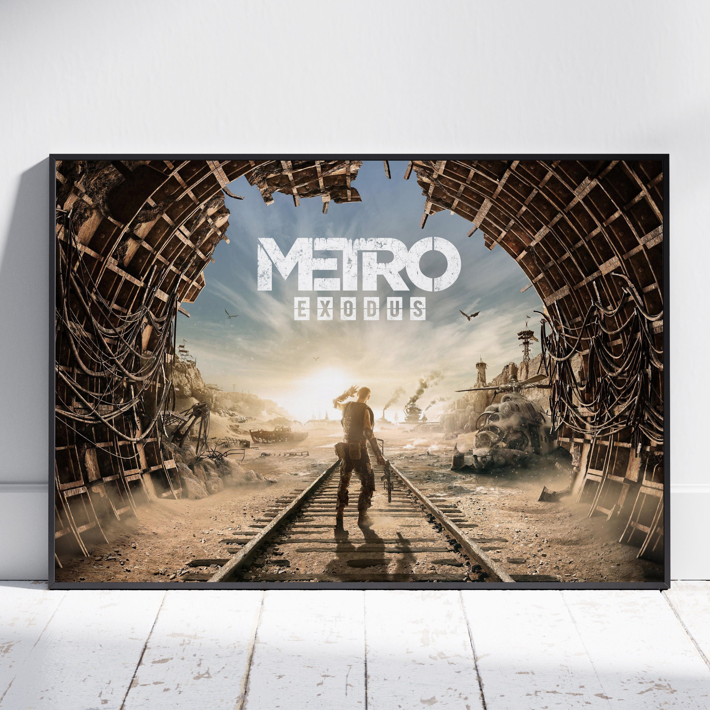 Metro Exodus Poster, Metro 2033 Wall Art, Fine Art Print, Game Poster ...